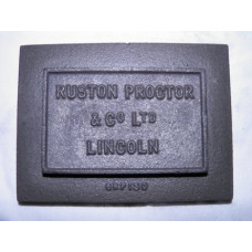 6" Ruston Proctor Cylinder Steam Chest Cover - Each